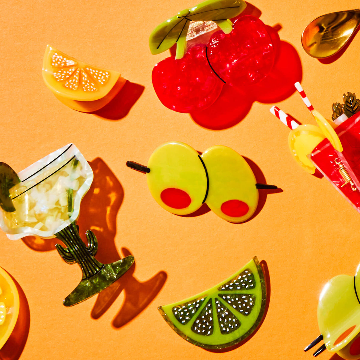 Large Maraschino Cherries Hair Claw Clip – Jenny Lemons