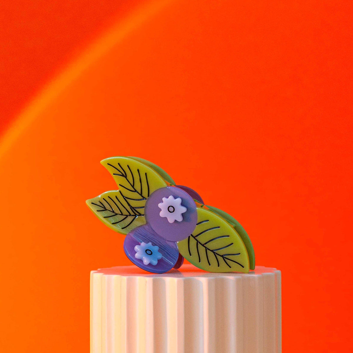 Large Blueberry Hair Claw Clip – Jenny Lemons