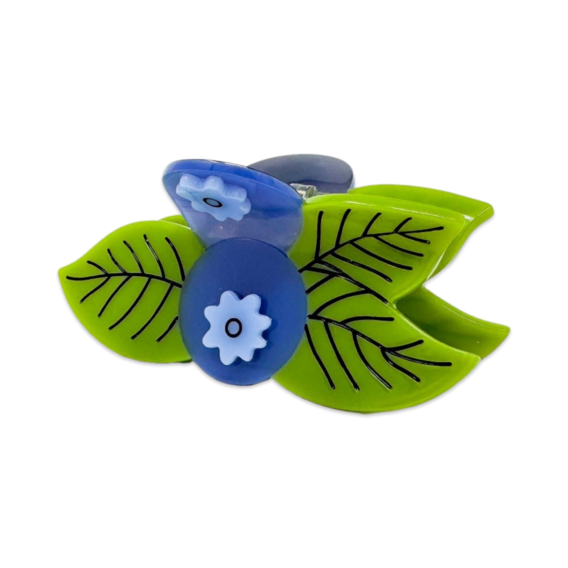 Large Blueberry Hair Claw Clip – Jenny Lemons
