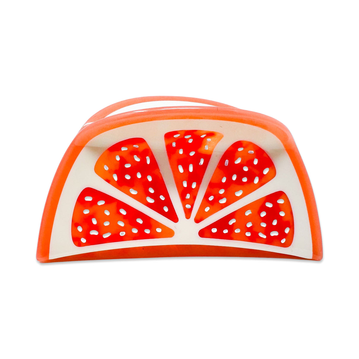 Large Grapefruit Slice Hair Claw Clip – Jenny Lemons