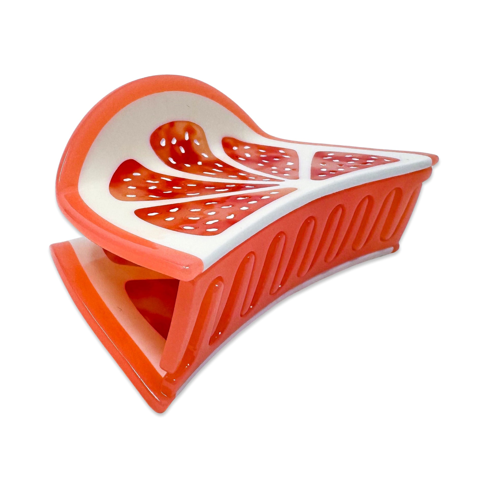 Large Grapefruit Slice Hair Claw Clip – Jenny Lemons