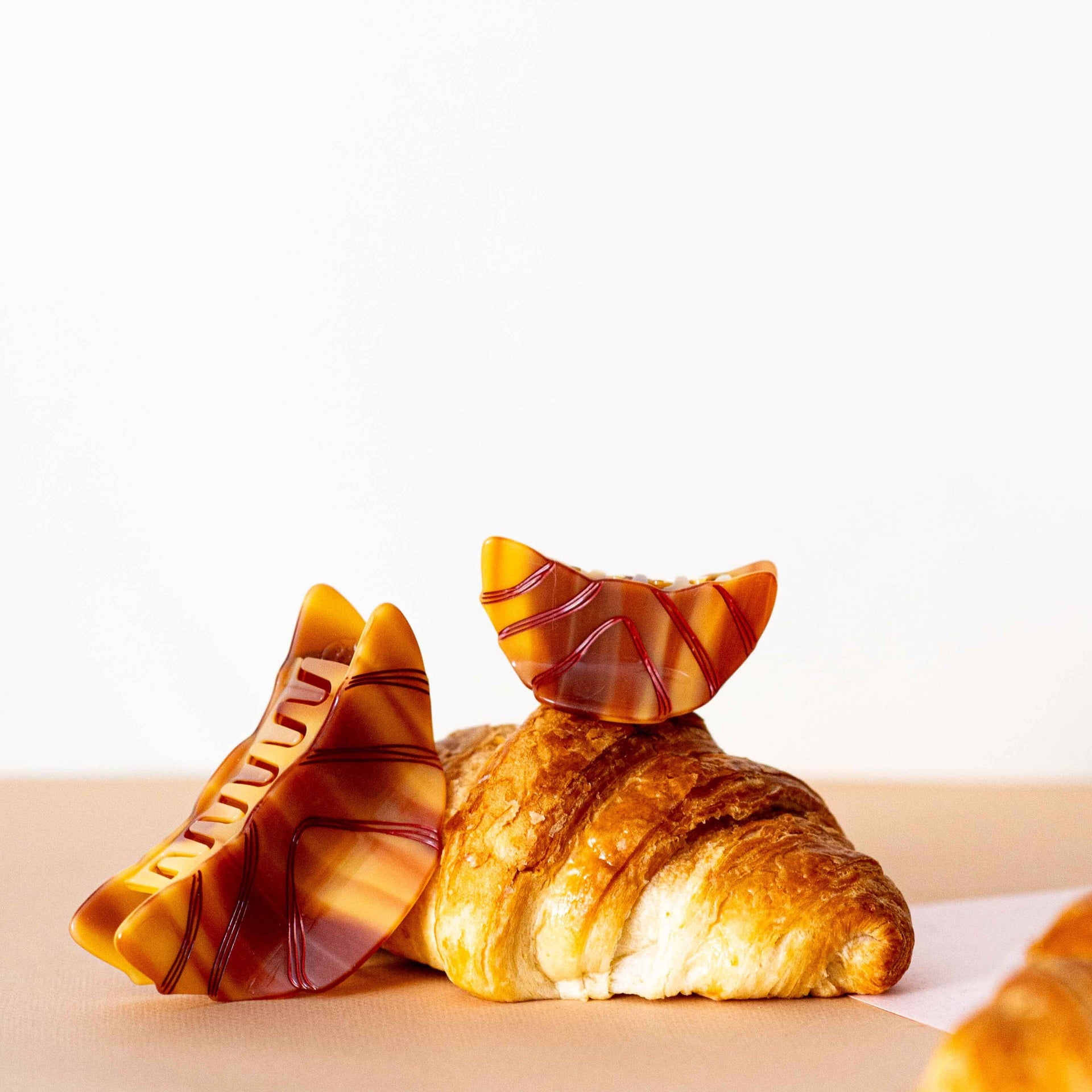 Large Croissant Hair Claw Clip – Jenny Lemons
