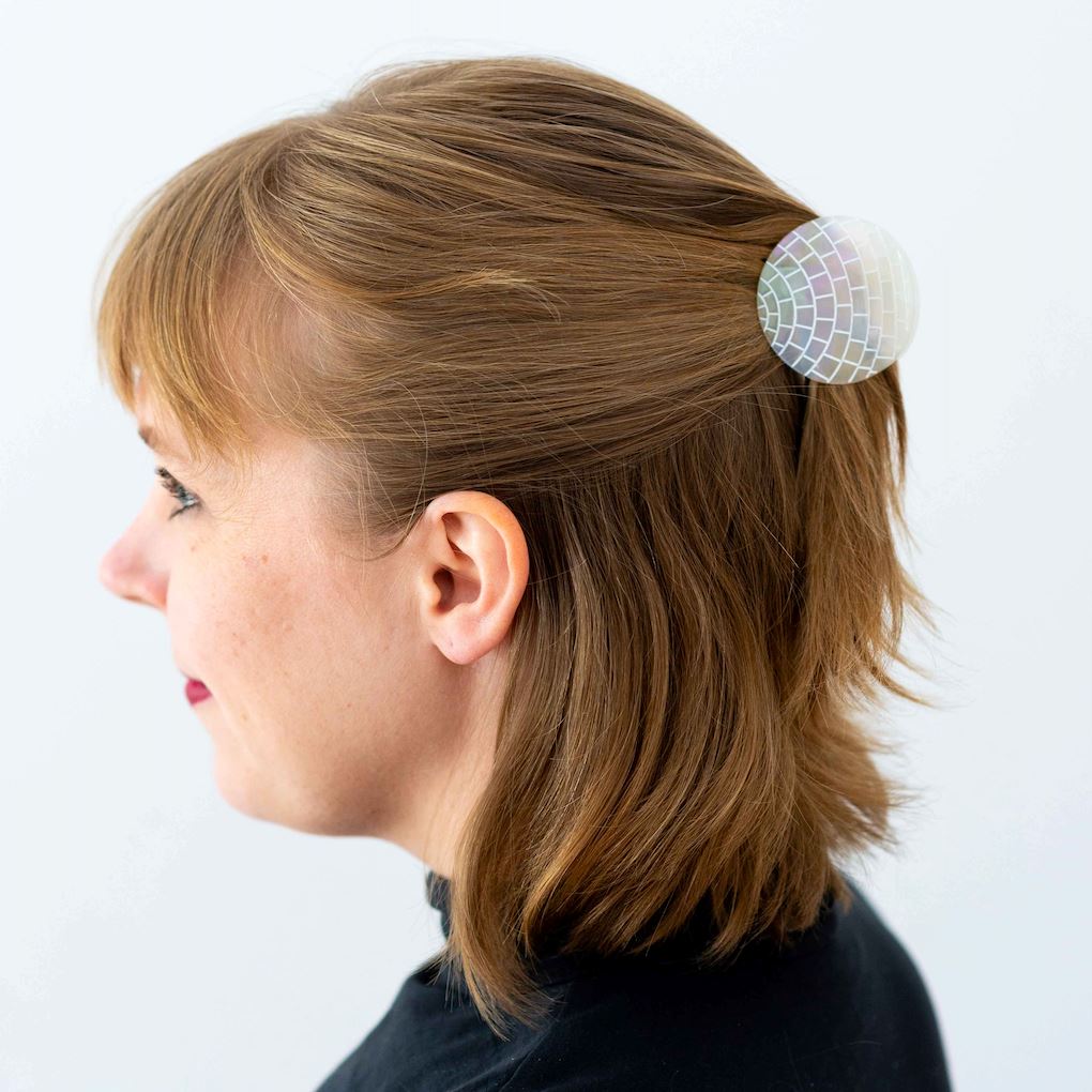 Midi Disco Ball Hair Claw Clip – Jenny Lemons