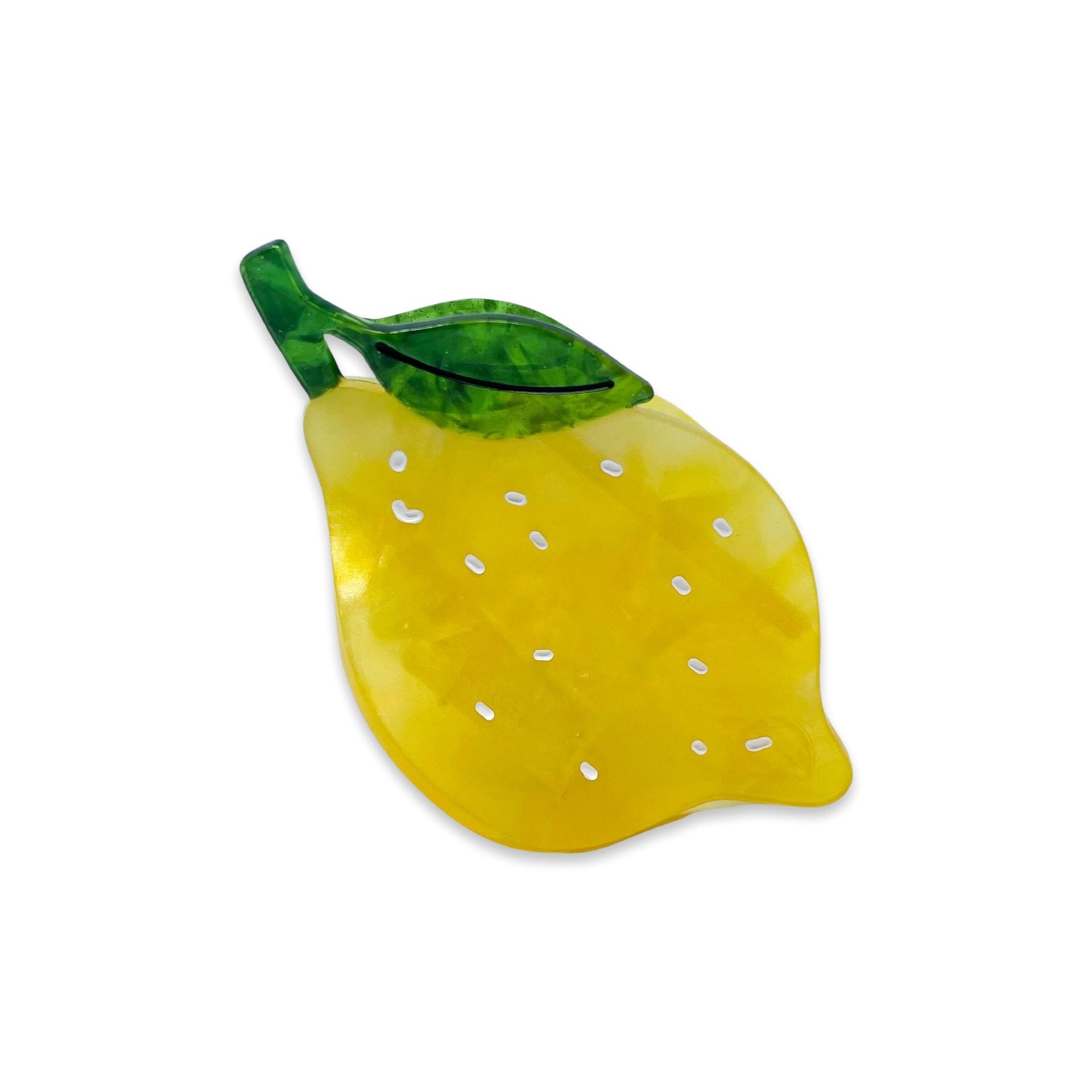 Midi Lemon Hair Claw Clip – Jenny Lemons